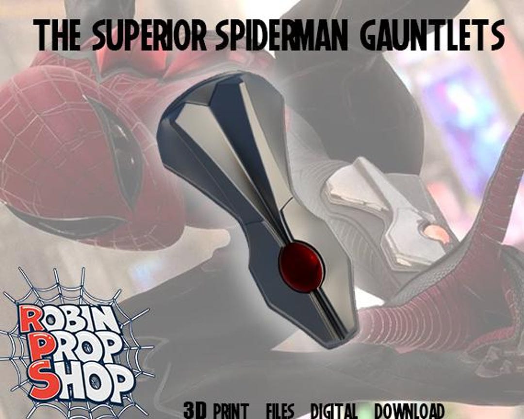 RPS the Superior Spiderman's Gauntlets STL File – Digital Download – 3D ...