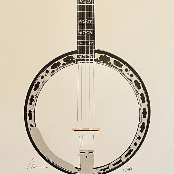 Banjo Art - Etsy