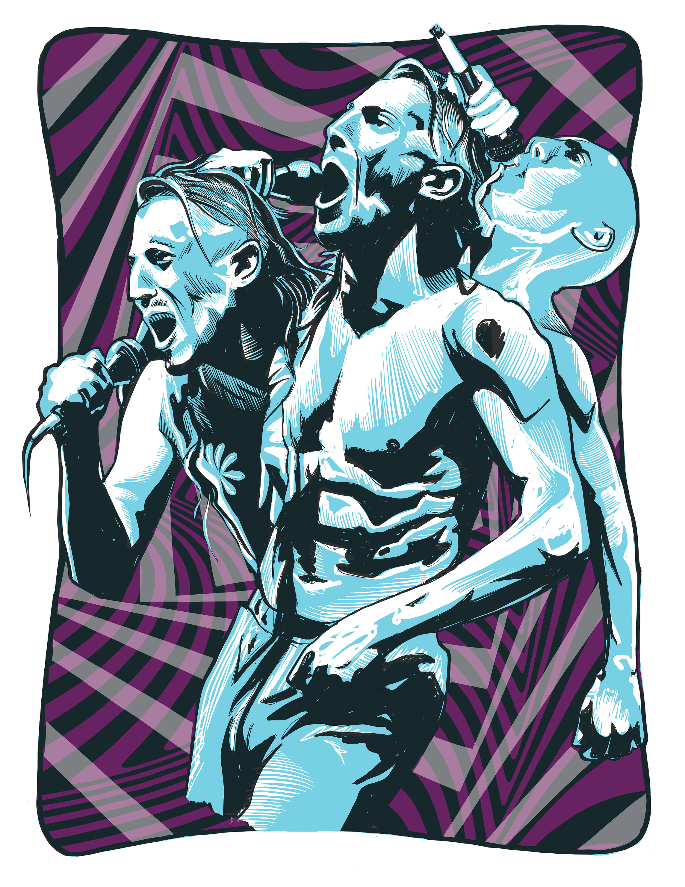 Maynard James Keenan Painted