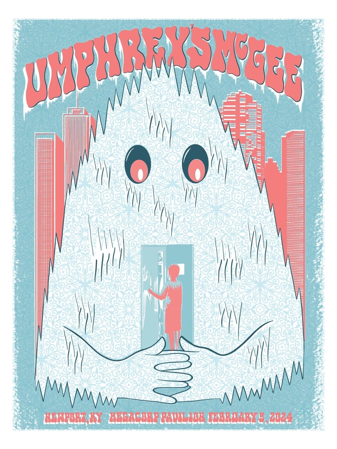 Official Umphrey’s Mcgee Newport 2024 Screen Printed Concert Poster ...