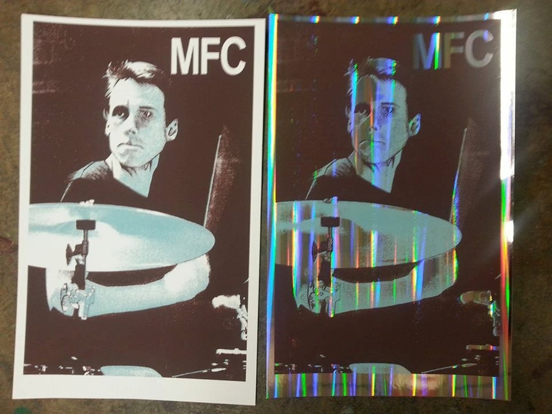 Limited Edition mfc Screen Printed Art Print Foil - Etsy