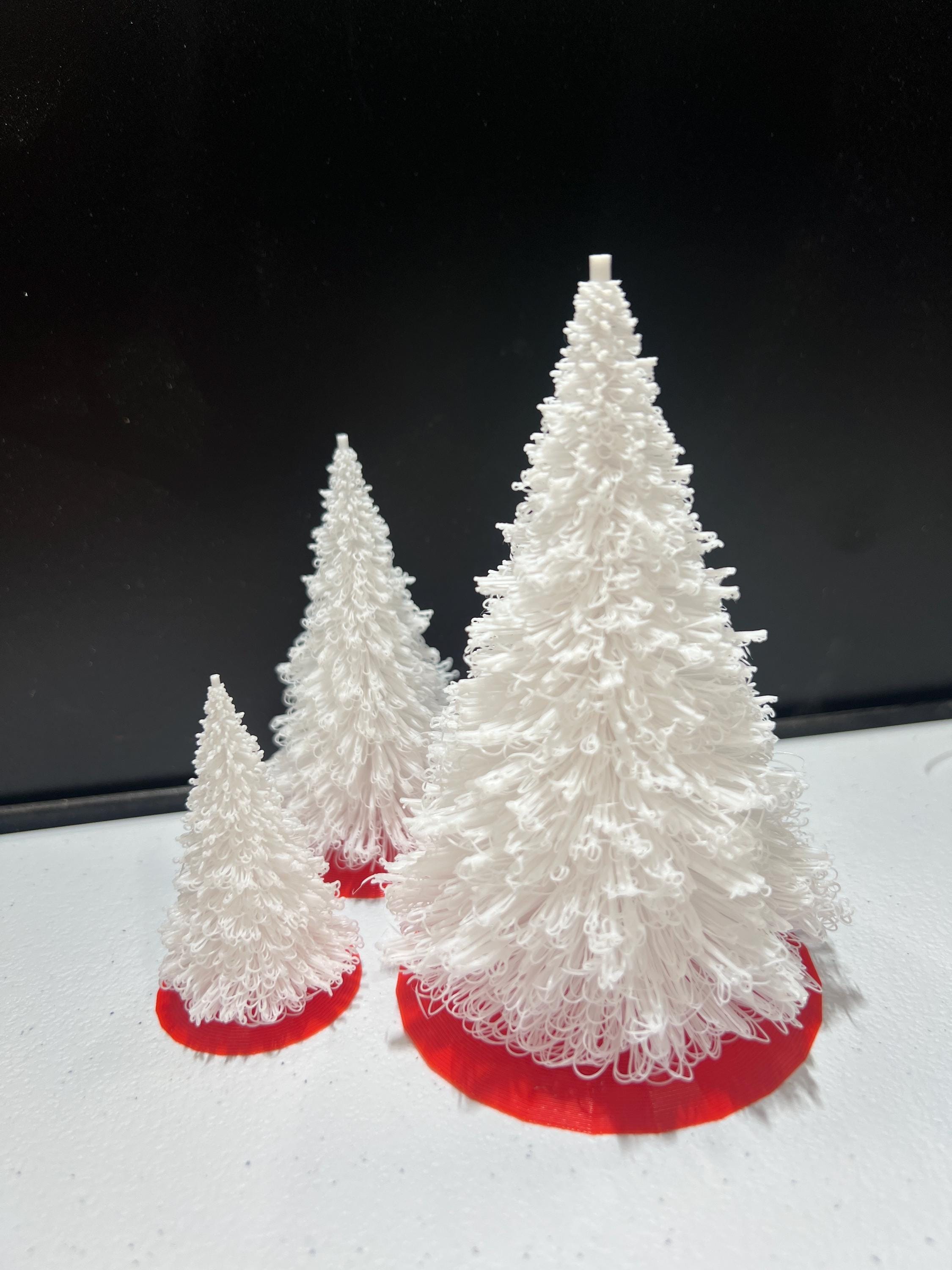 3D Printed Christmas Tree Set - Festive Home Decorations - Etsy