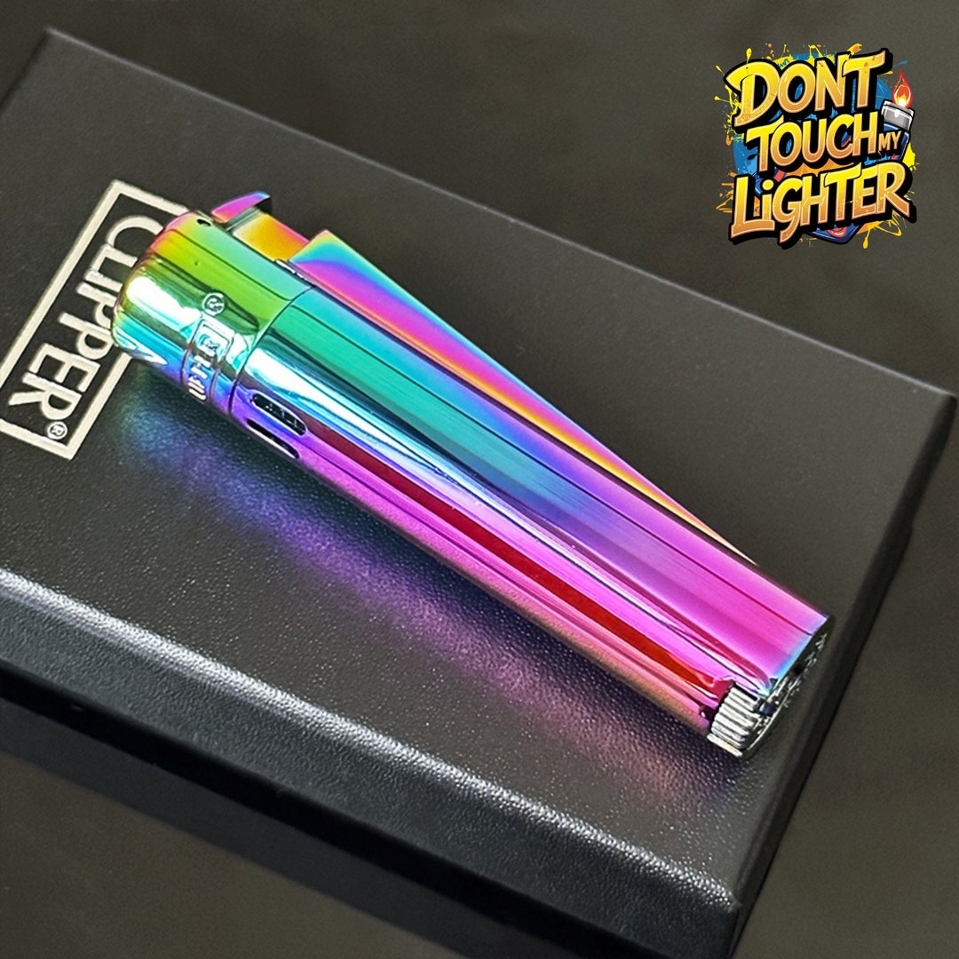 Original Clipper Purple Metal Grinding Wheel Lighter Flint Ignition ...