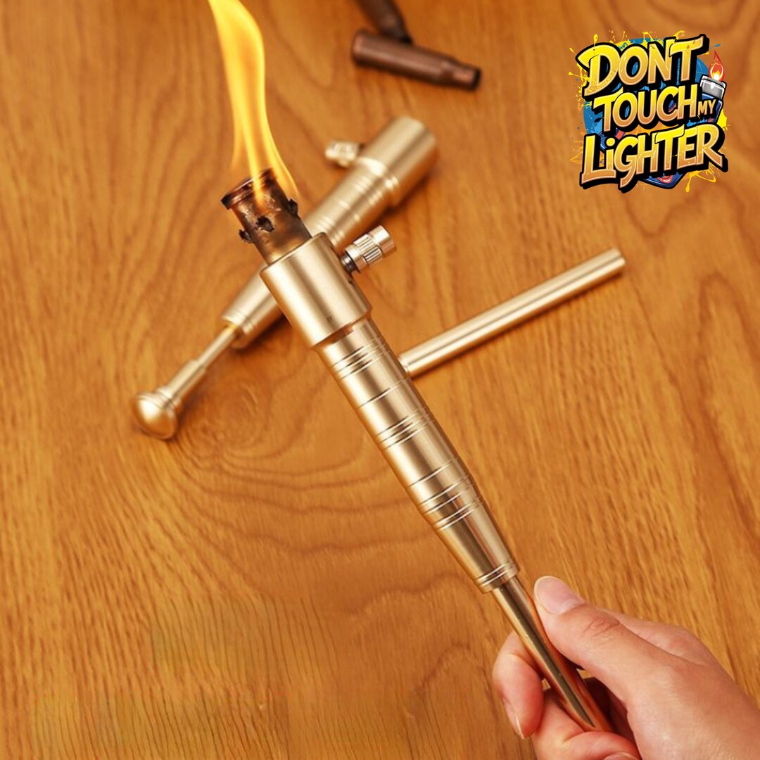 Unusual Retro Torch Kerosene Lighter Multi-function Lighter Tribal ...