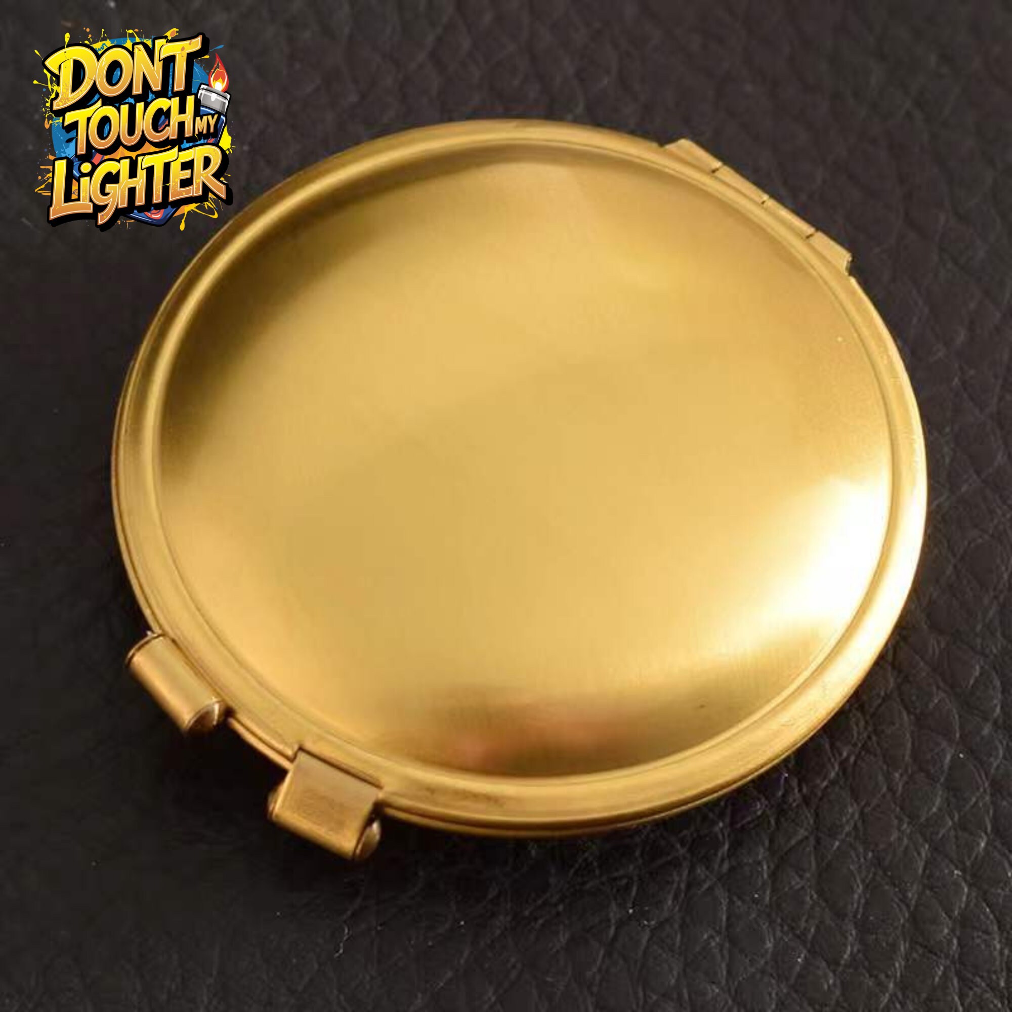 Ultra-thin Portable Compact Powder Lighter Compact Antique Lighter ...