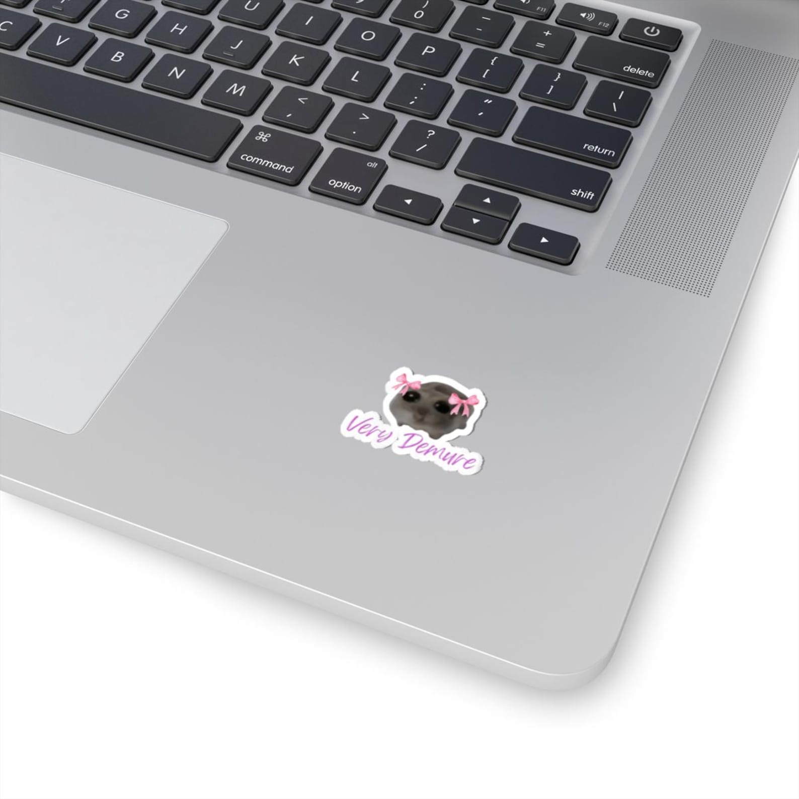 I'm Just a Gorl Sad Hamster Very Demure Meme Sticker - Etsy