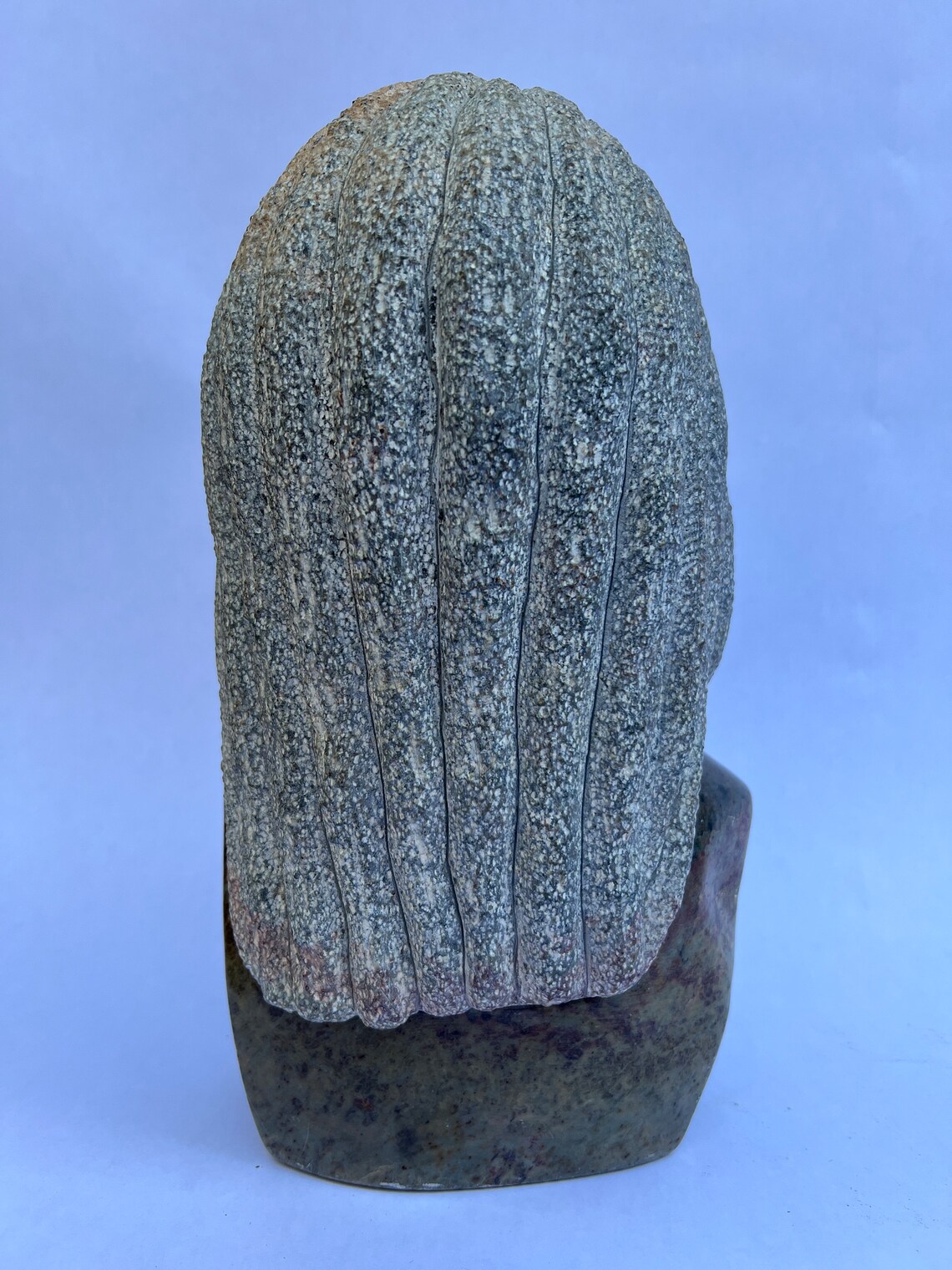 Denis Gatsi - Rasta Man - Shona Stone Carved Male Bust Handmade in ...