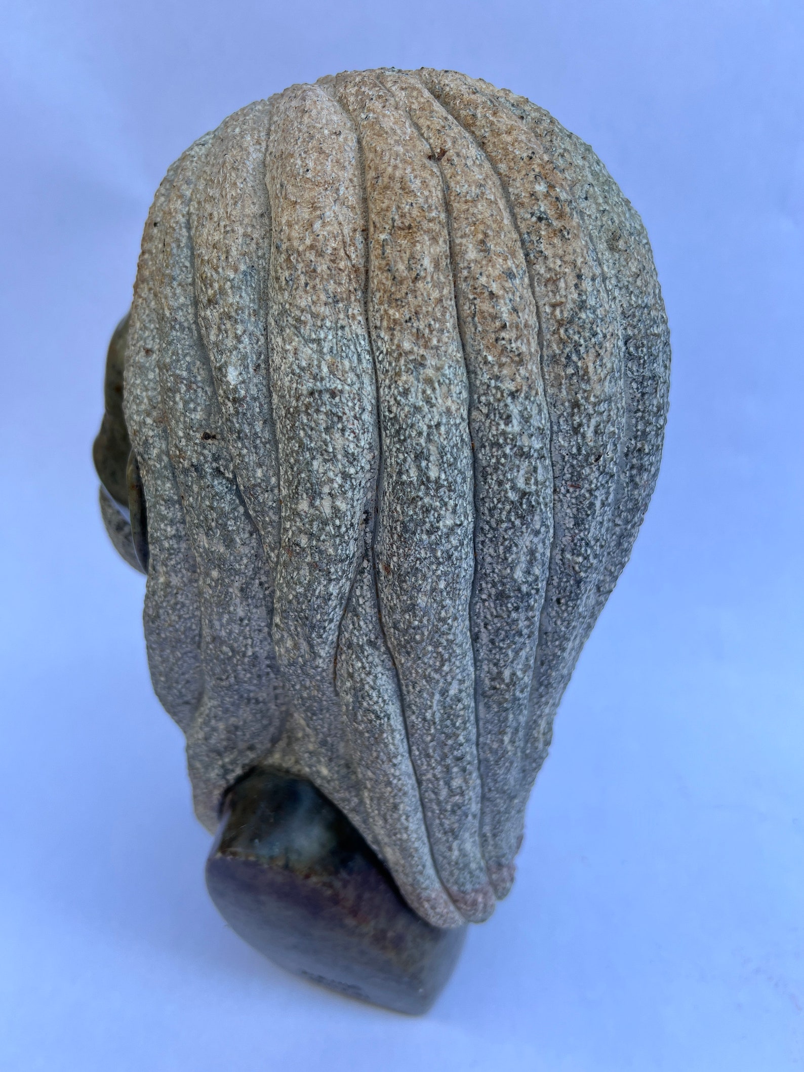 Denis Gatsi - Rasta Man - Shona Stone Carved Male Bust Handmade in ...