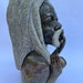 Denis Gatsi - Rasta Man - Shona Stone Carved Male Bust Handmade in ...