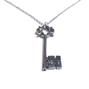 Skeleton Key Necklace in Sterling Silver - Etsy