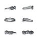 Mini Taphophile Ring in Sterling Silver Memento Mori Skull - Etsy