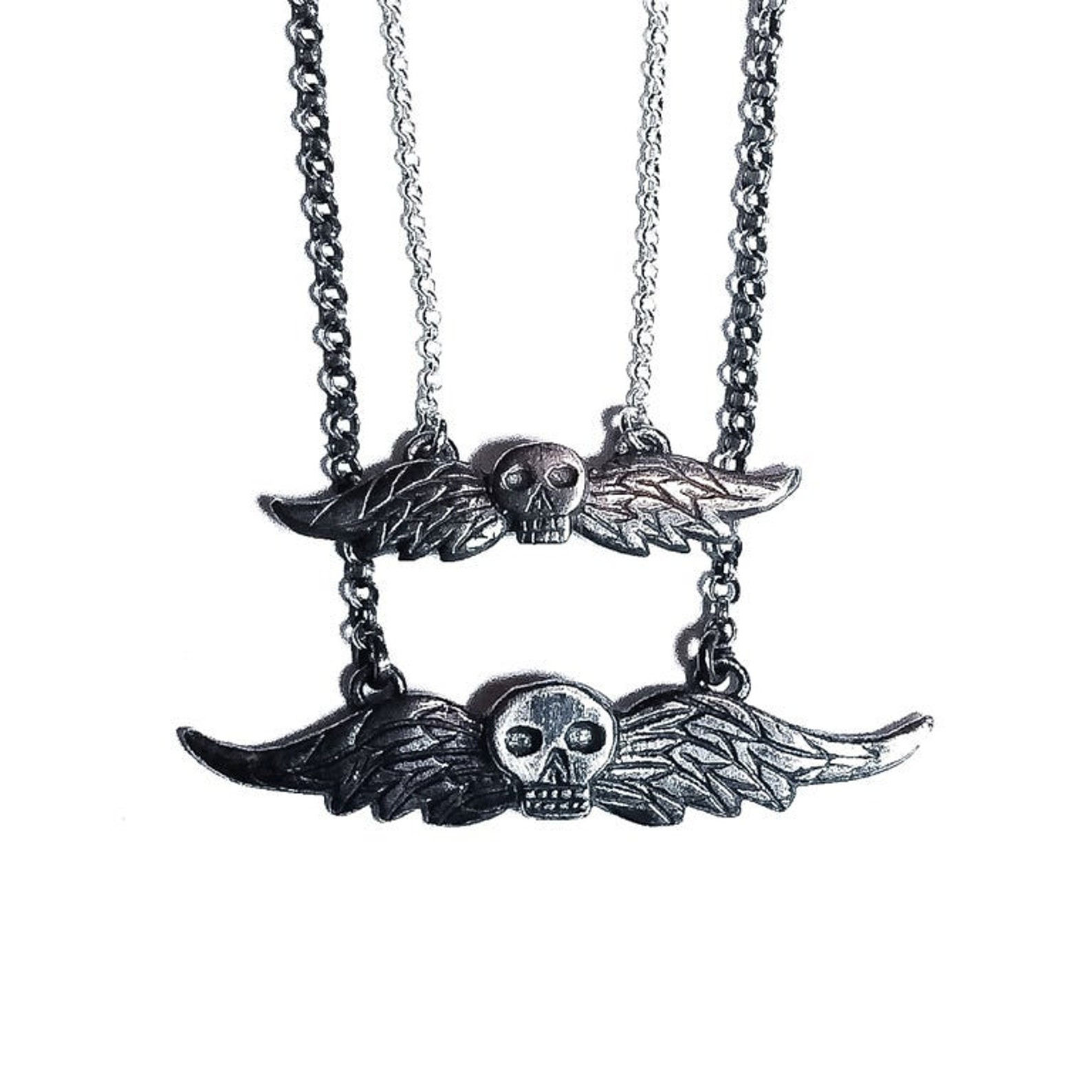 Mini Taphophile Tombstone Necklace in Sterling Silver or Gold - Etsy