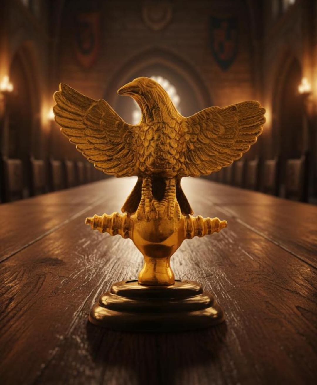 Bronze Roman Eagle Aquila Statue Medieval Military Standard, 17cm - Etsy