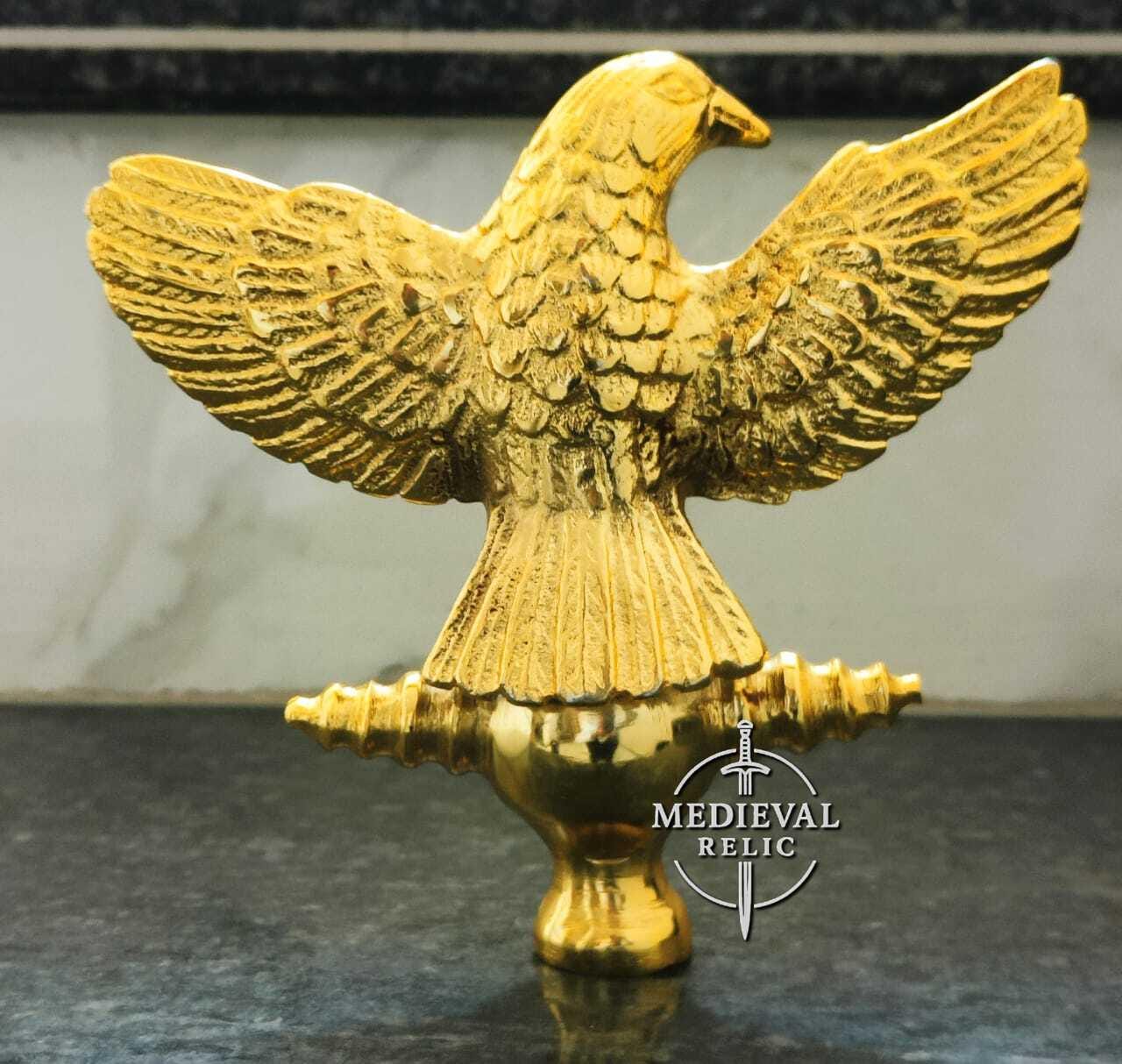 Bronze Roman Eagle Aquila Statue Medieval Military Standard, 17cm - Etsy