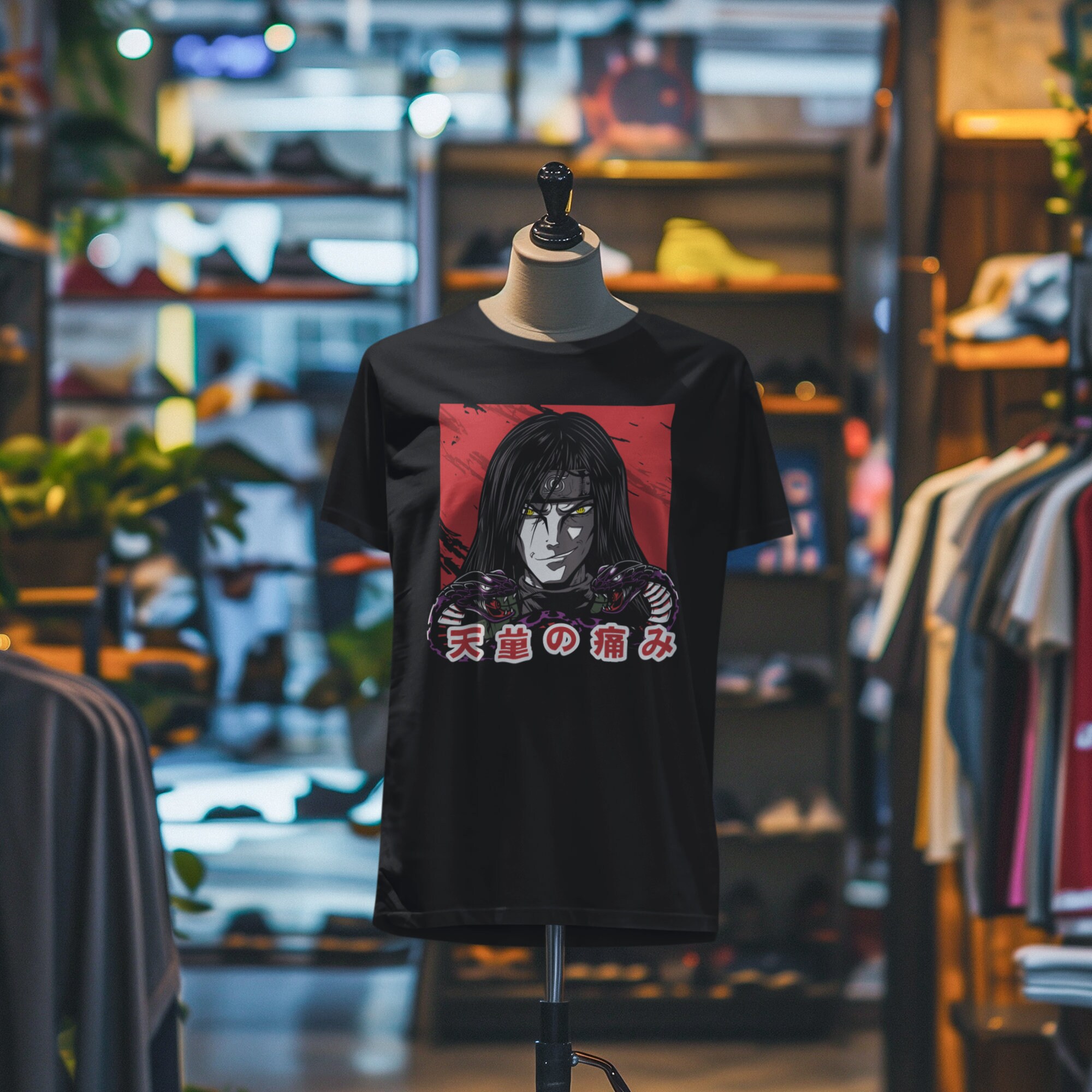 Anime Inspired the Legendary Snake - Etsy