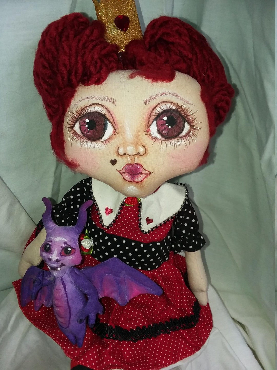 The Queen of Hearts Rag-a-boo, Part of the Alice in Wonderland ...