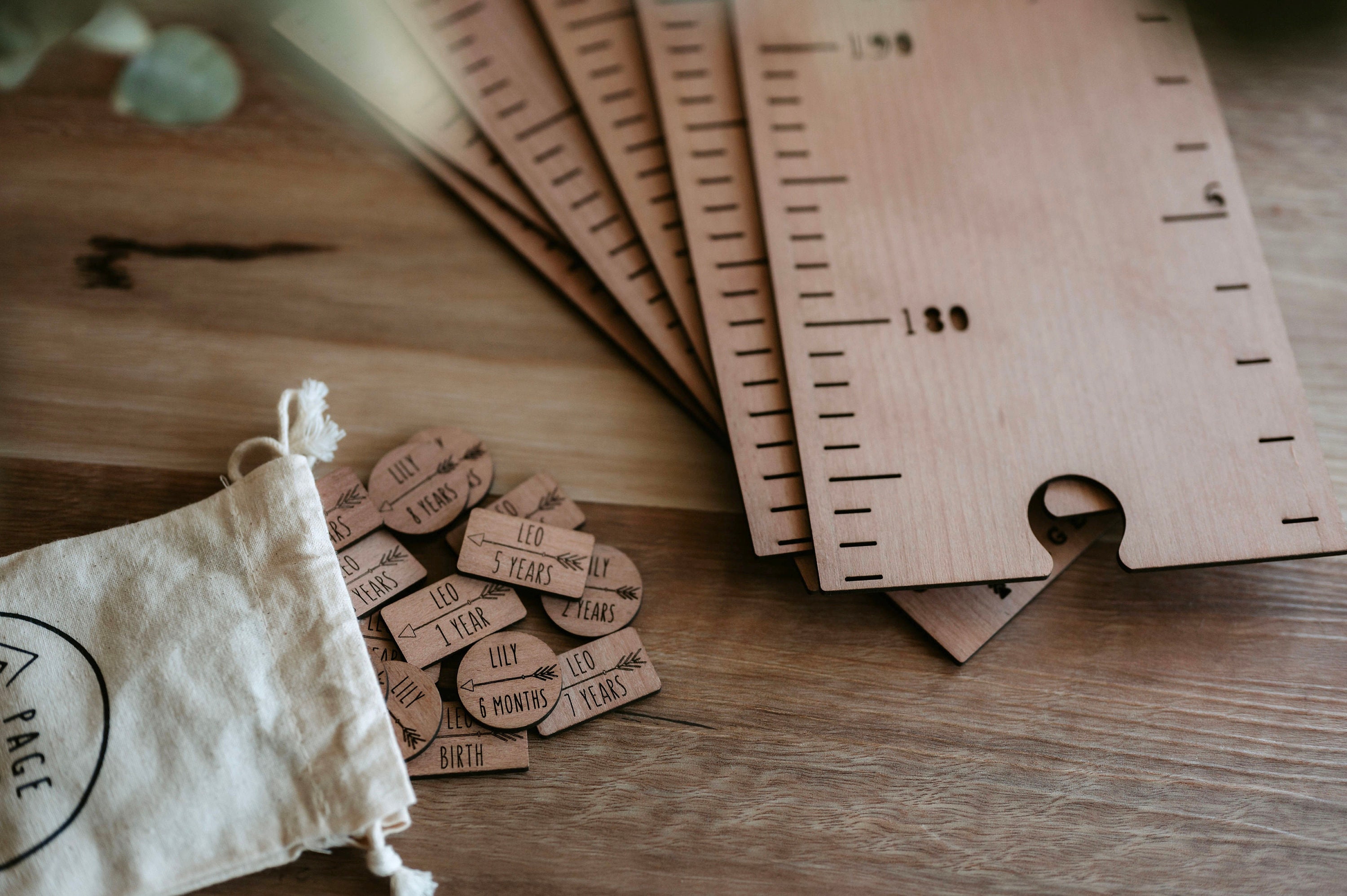 Height Chart Markers - Circle - Etsy Australia