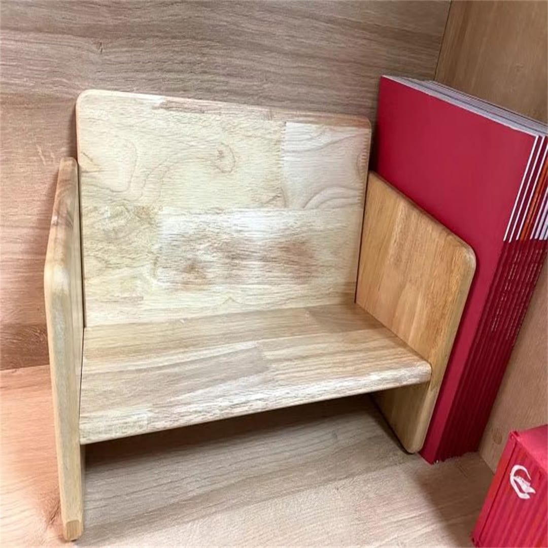 Handcrafted Wooden Book Storage Box - Etsy