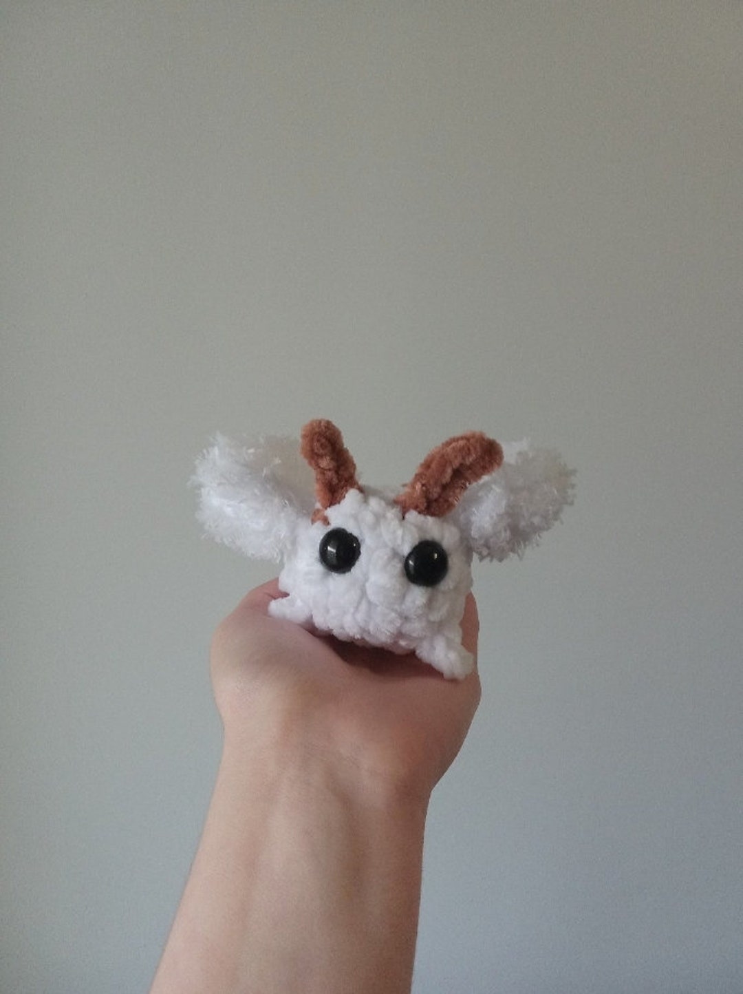 Cute Tiny Poodle Moth Crochet Plush - Etsy