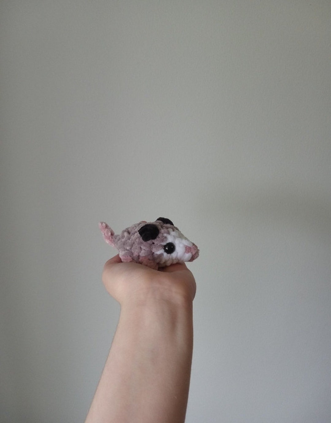 Sweet Baby Possum Crochet Animal Plush - Adorable Gift - Etsy