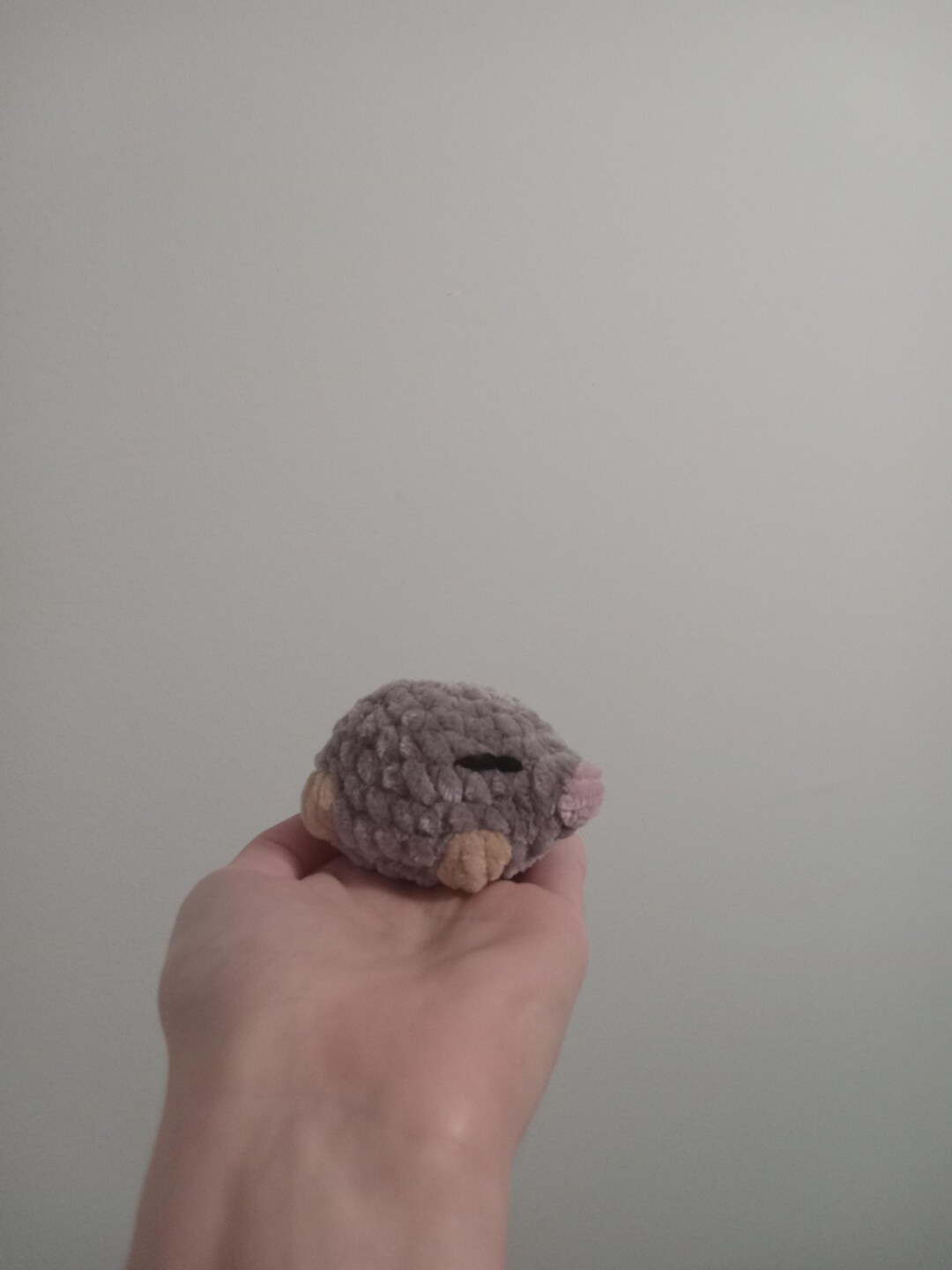 Sleepy Baby Mole Crochet Plush - Cute Stuffed Animal Gift - Etsy