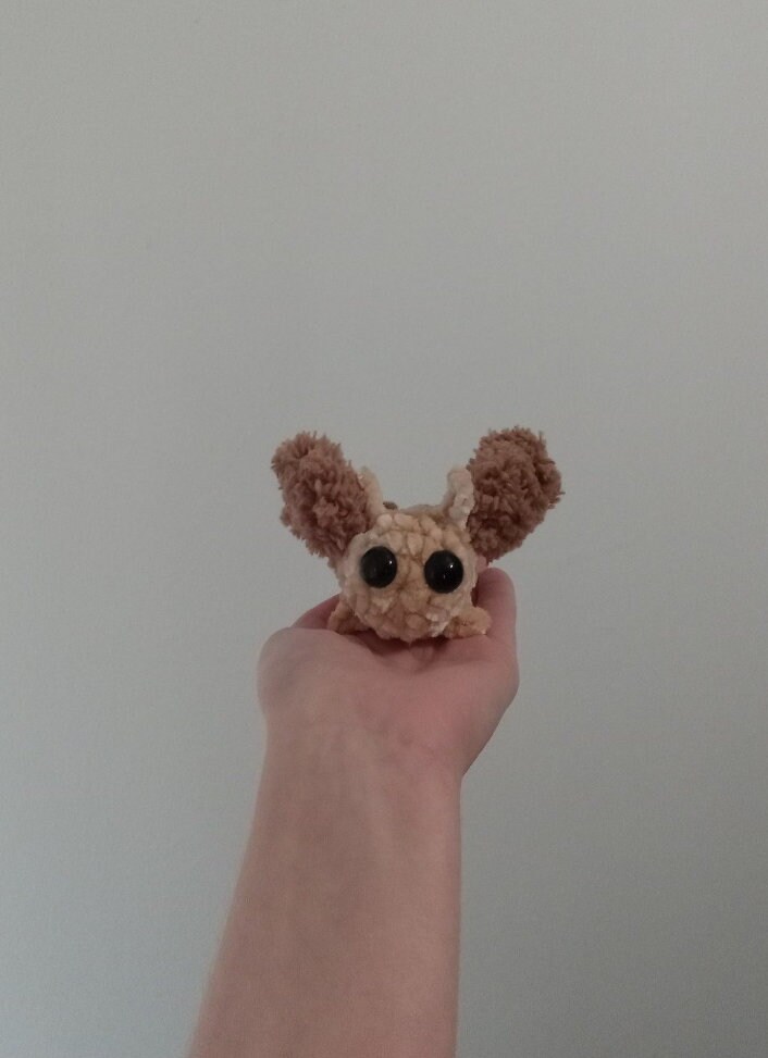 Fluffy House Moth Crochet Plush - Etsy