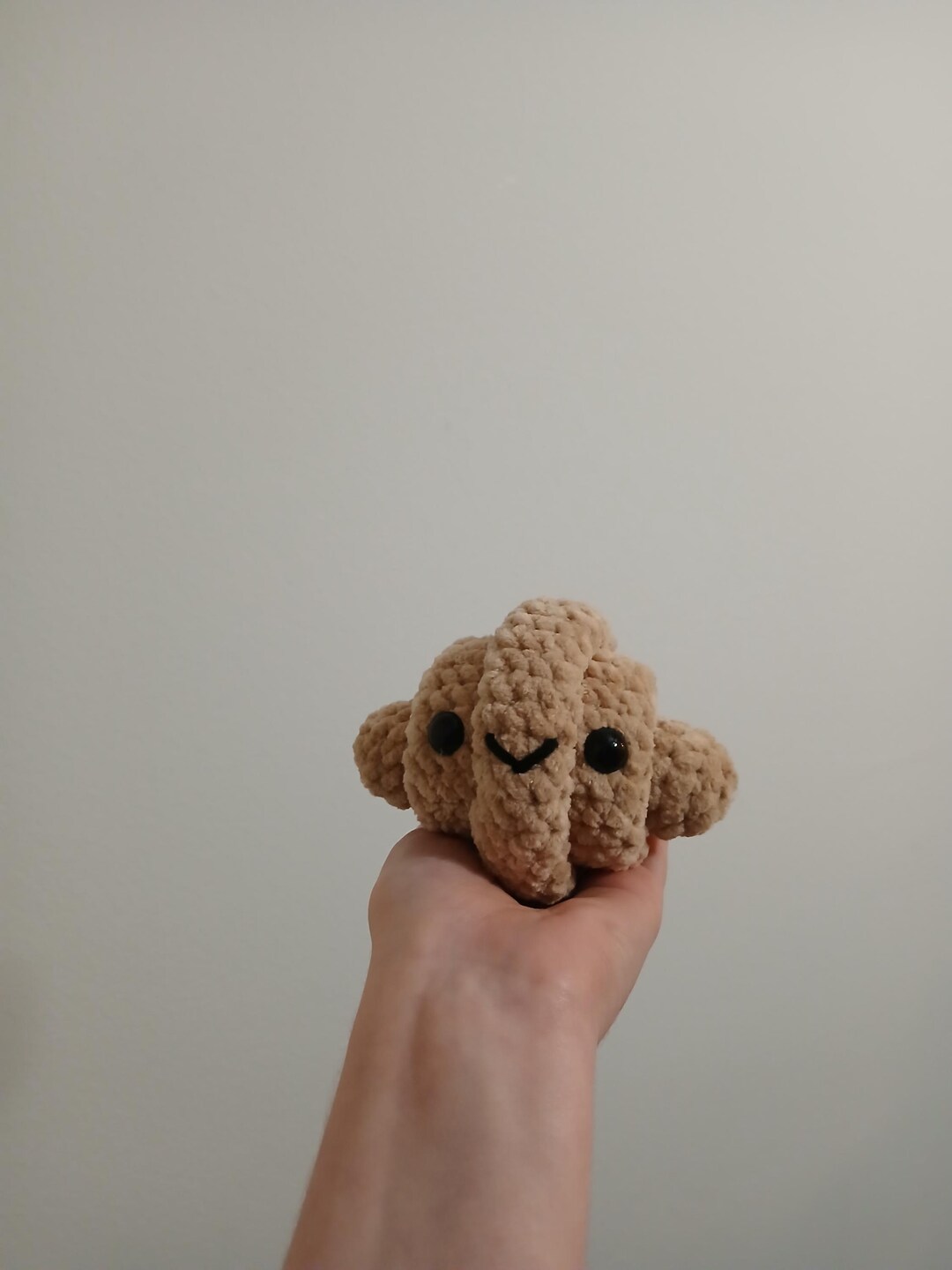 Cute Croissant Crochet Food Plush - Etsy