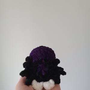 Purple Pinktoe Tarantula Spider Plush, Handmade Crochet Halloween Decor ...