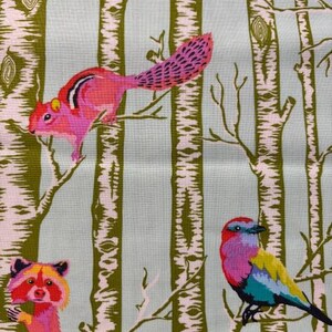 New Tula Pink Family Tree From Full Moon Forrest II - BTY - Etsy