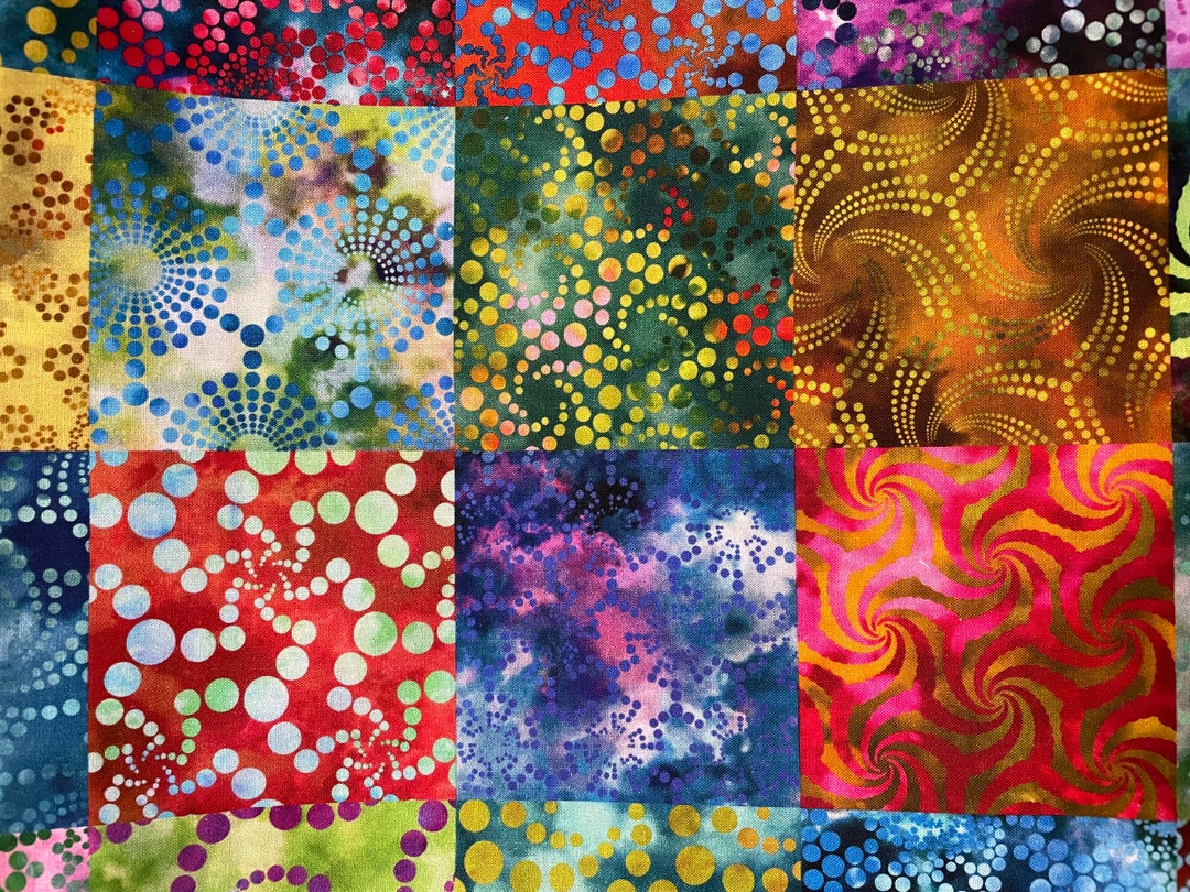 2 Yds. Elysian Patchwork Design From in the Beginning - Etsy