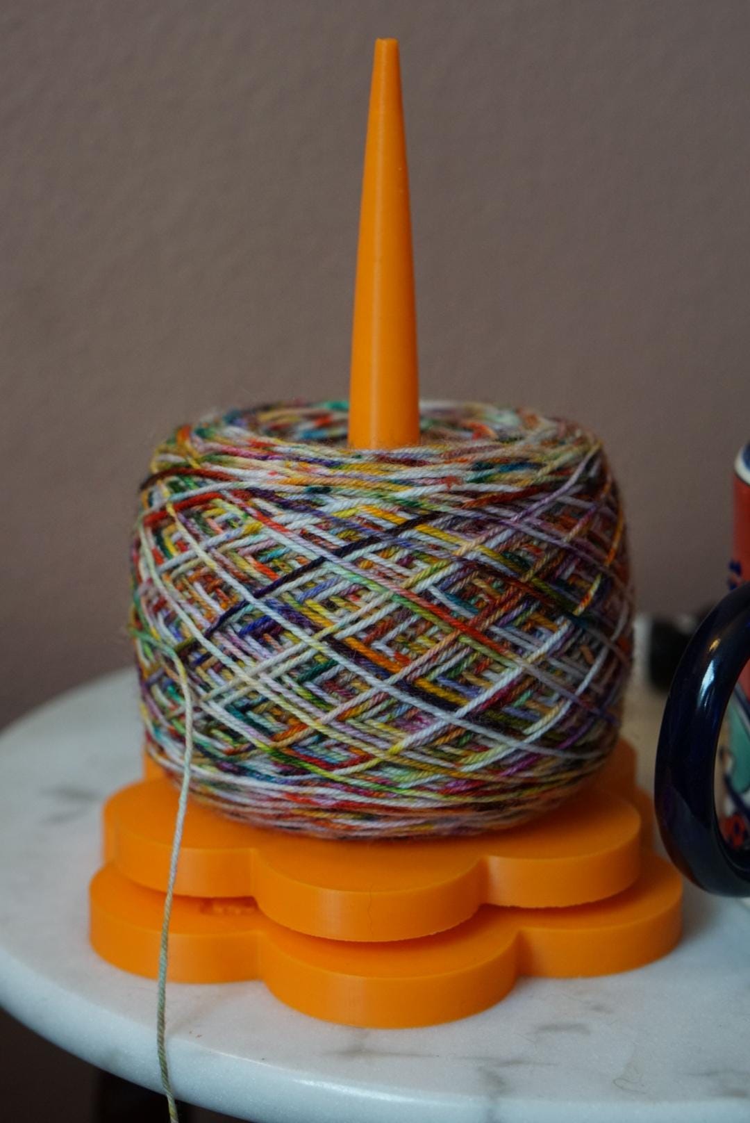 Spinning Yarn Holder - Etsy