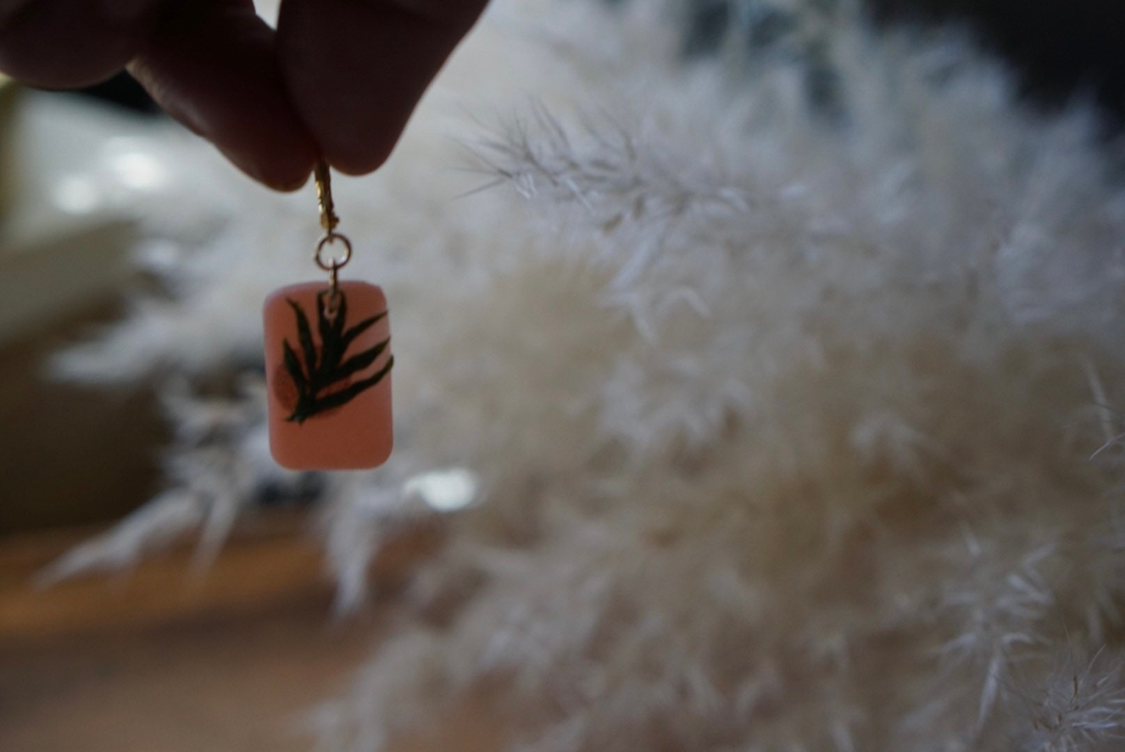 Fern Stitch Marker in Rust - Etsy