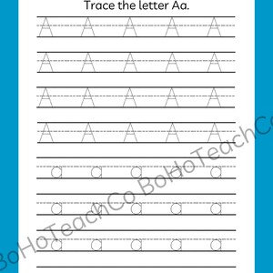 Letter of the Week Worksheets Printable, Alphabet Busy Book, Learning ...
