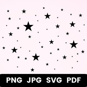 Sparkle Star SVG Clipart: Celestial Cut File (digital Download) - Etsy