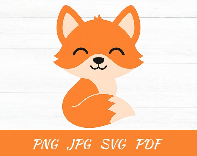 Baby Fuchs SVG - Etsy.de