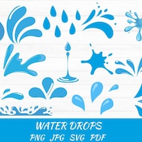 Drop SVG Bundle, Water Drop Svg, Drop Svg, Water Drop Clipart, Water ...