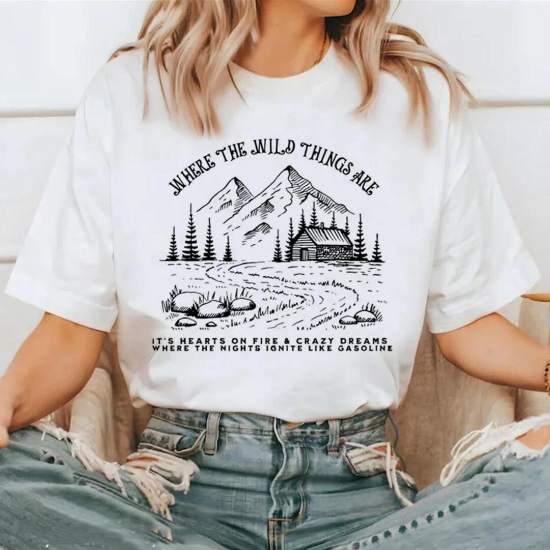 Luke Combs Shirt, Where the Wild Things Are, Country Concert Shirt ...