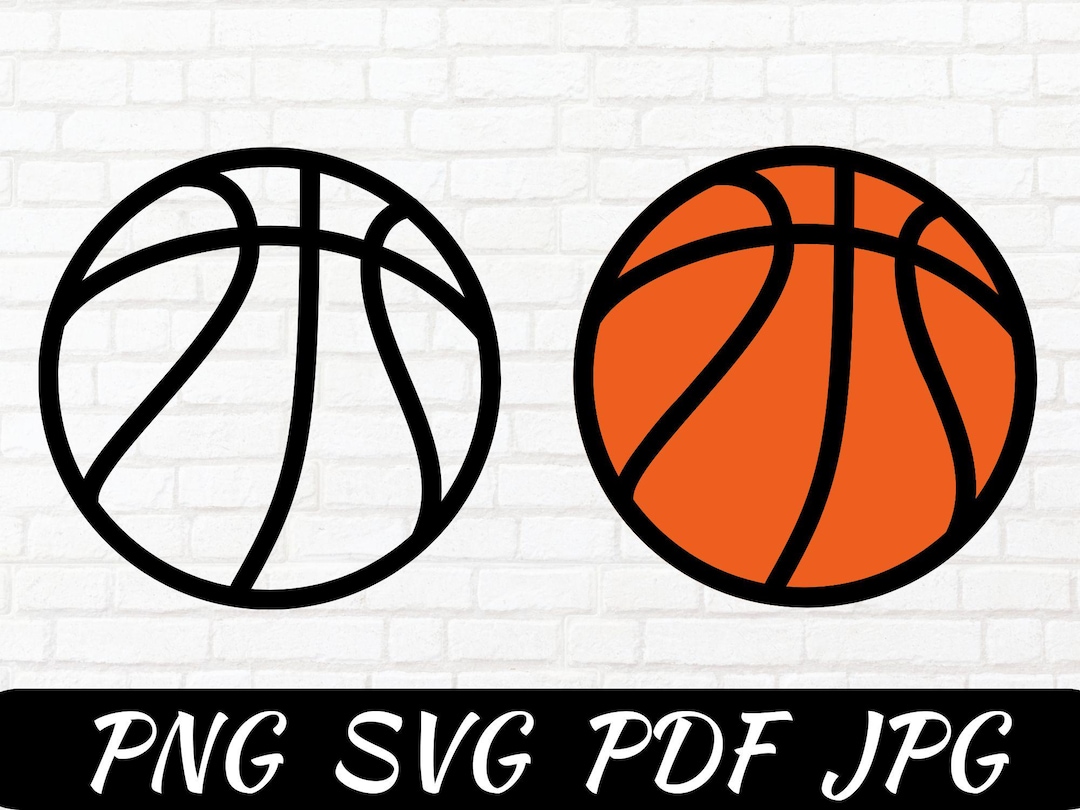 Basketball SVG Files Basketball Cut Files Basketball Vector Files ...