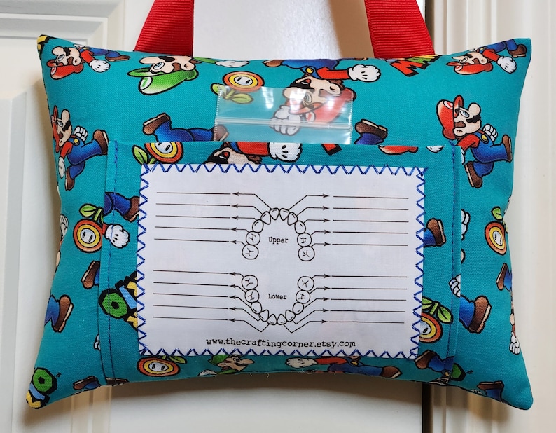 Tooth Fairy Pillow Super Mario Personalized Custom Made - Etsy