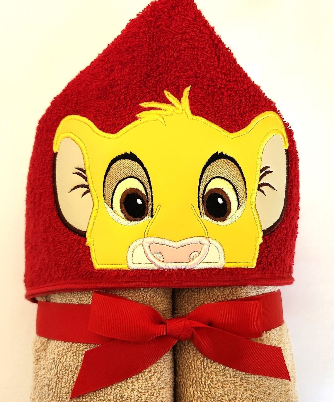 Kids Hooded Towels - Lion Cub, Personalized, Child's Gift, Toddler Gift ...
