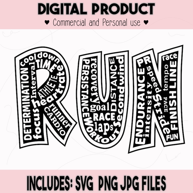 Color Run Svg - Etsy