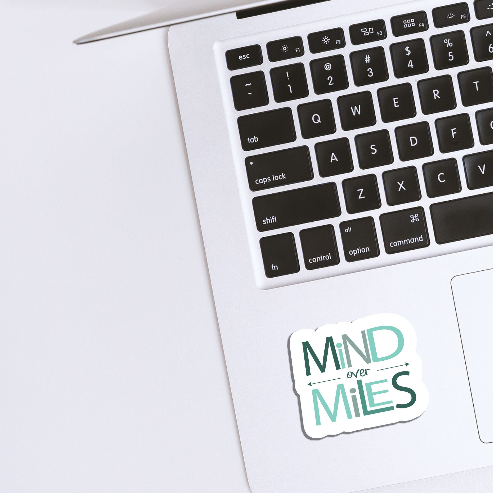 Mind Over Miles Running Sticker 12 Marathonlaptop Sticker, Water Bottle ...