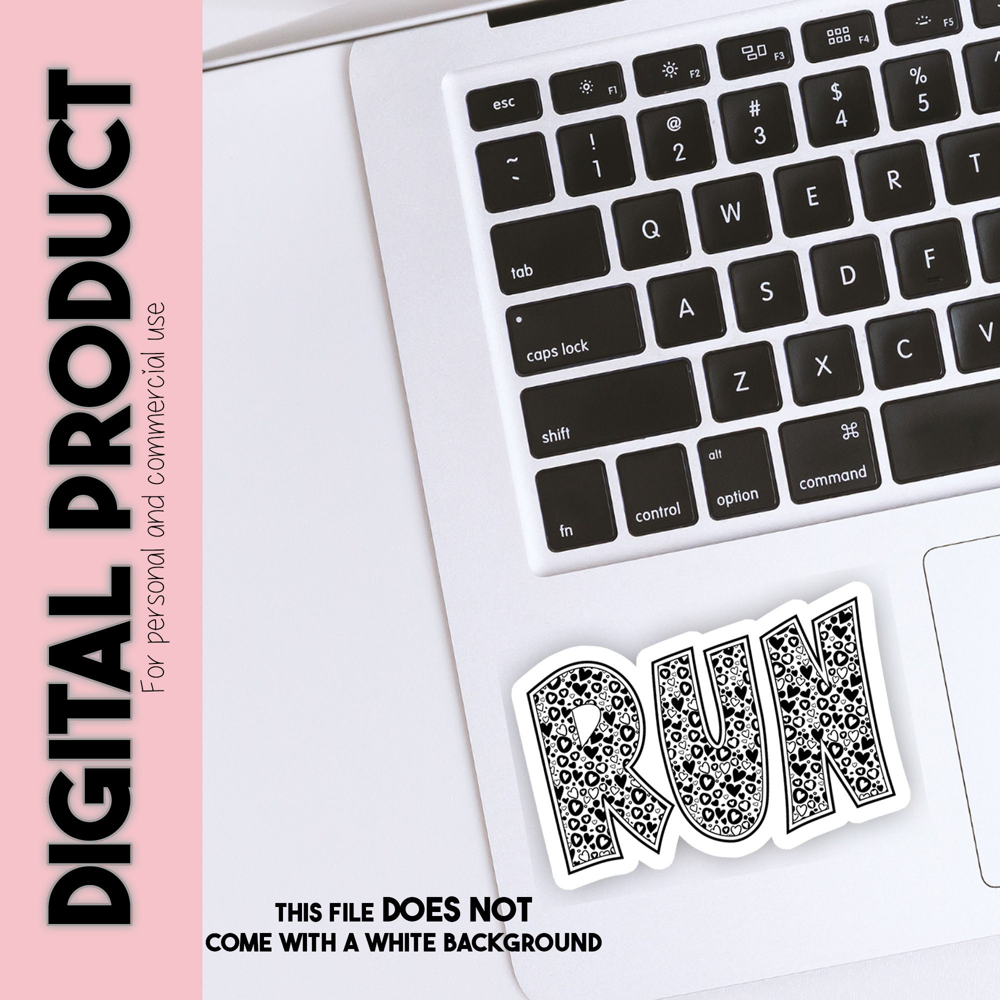 Running Svg Heart Design Cute Runner Digital File Sports Sublimation ...