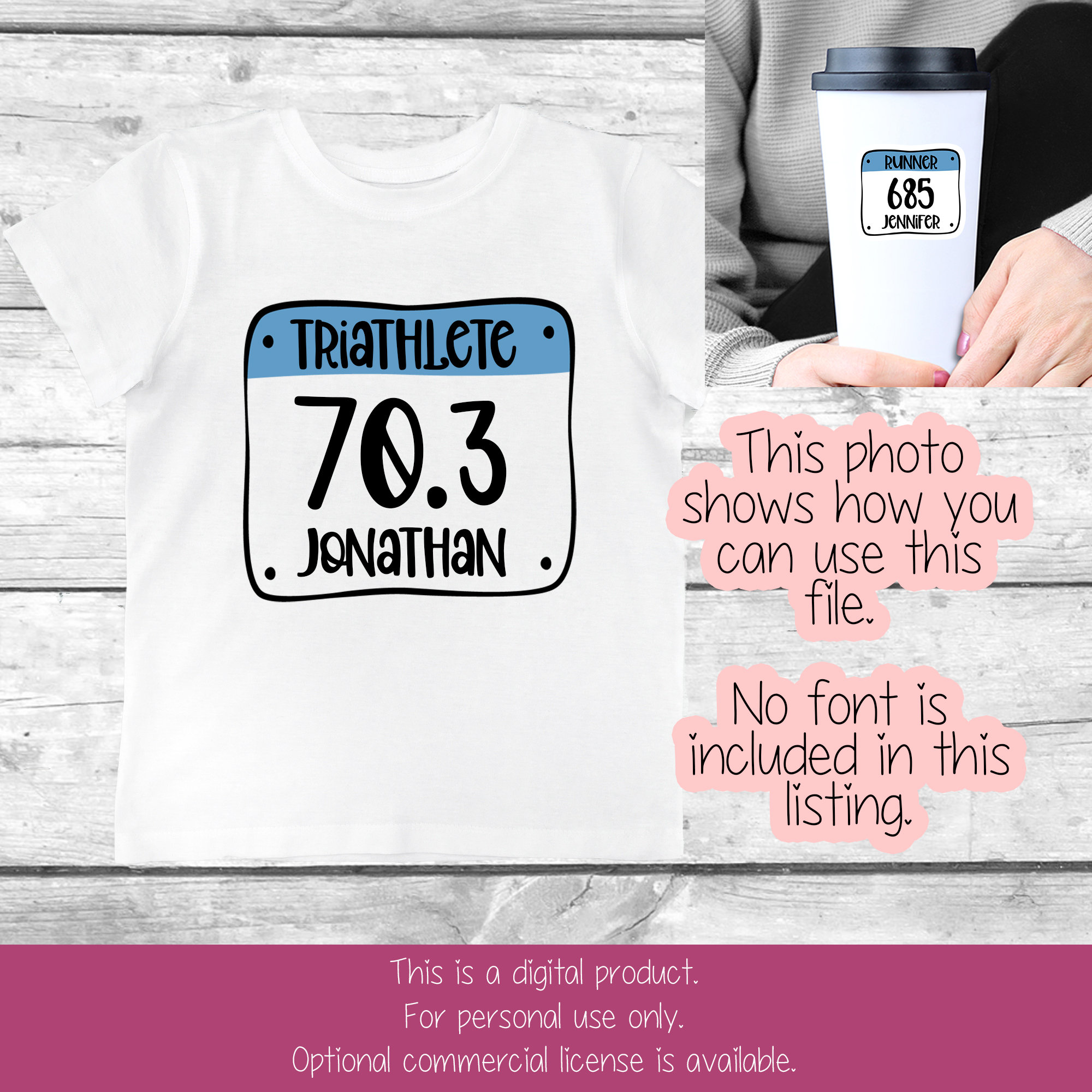 Runner Race Bib SVG File Run Runners Running T-shirt Designs ...