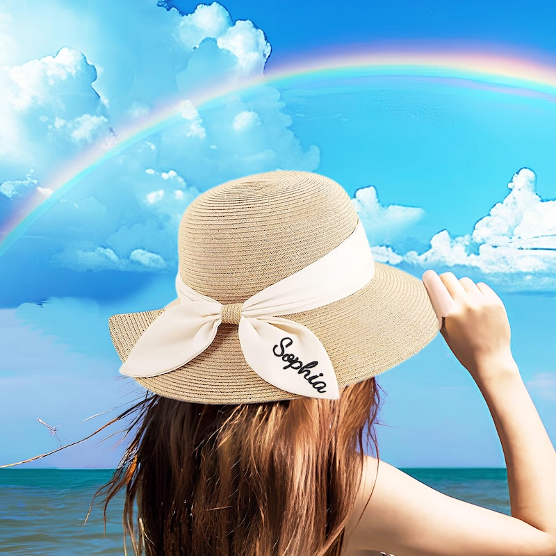 Custom Beach Hat - Etsy