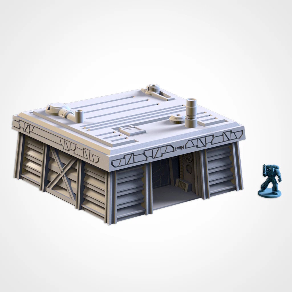 Bunkers Choose From Bunker, Bunker With Rock, Barriers set of 6, or ...