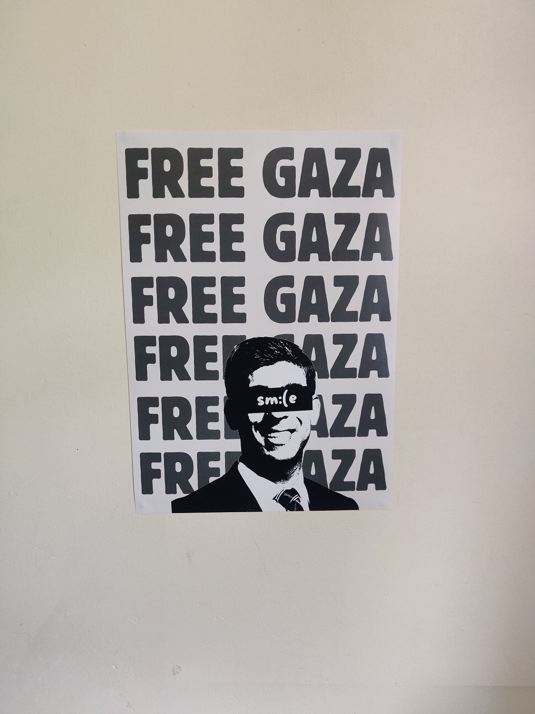 FREE GAZA A3 Poster rishi Version - Etsy
