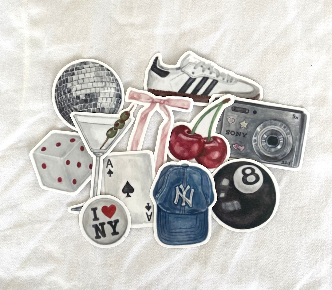 The Pinterest Girl Sticker Pack || Waterproof Stickers || Laptop ...