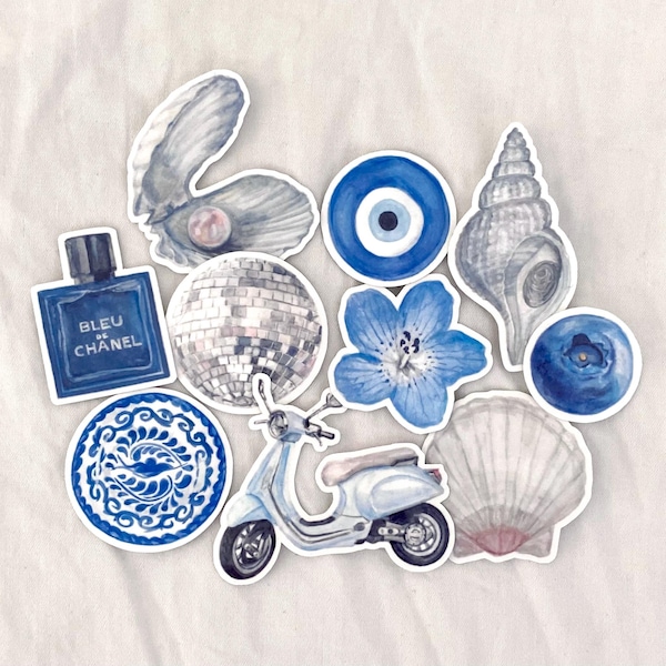 Coastal Laptop Stickers - Etsy