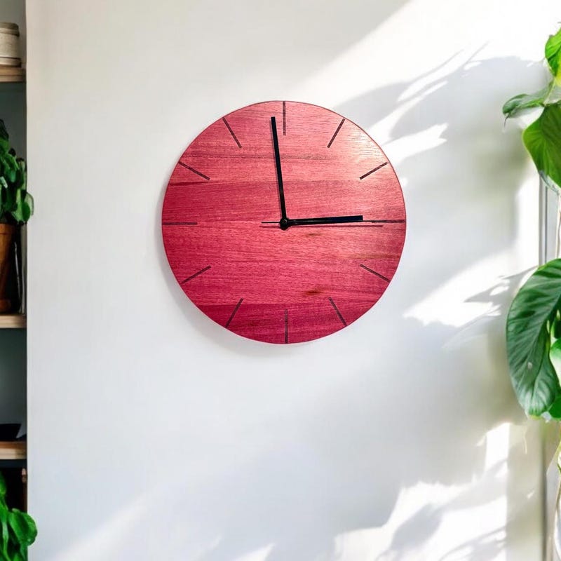 Exotic Wood Clock - Etsy